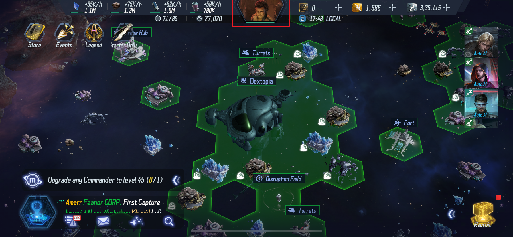 Redeeming Gift Codes – EVE Galaxy Conquest